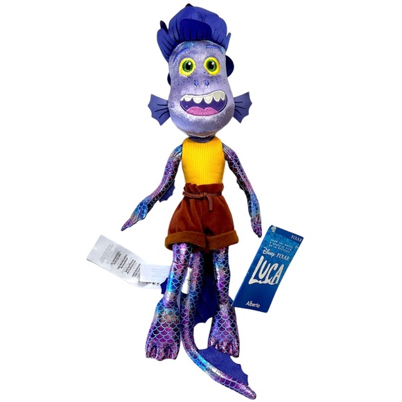 Disney | Toys | Disney Pixar Luca Alberto Plush Stuffed Animal Toy ...